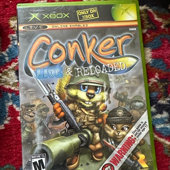Xbox | Video Games & Consoles | Green Xbox Game Conker Live Reloaded ...